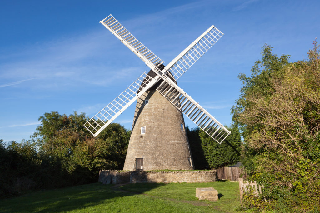 Traditional old stone windmill - Castle Homes